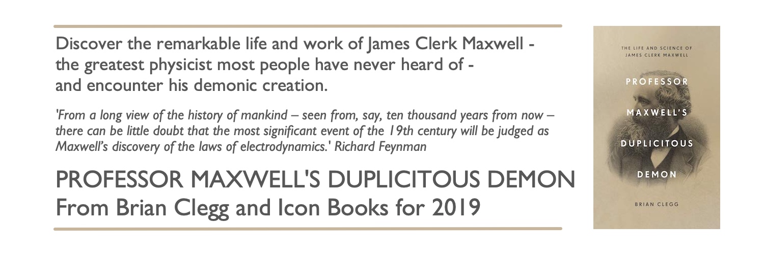 Brian Clegg - science author